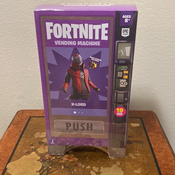 Hasbro | Toys | Fortnite Vending Machine Xlord 9 Piece | Poshmark